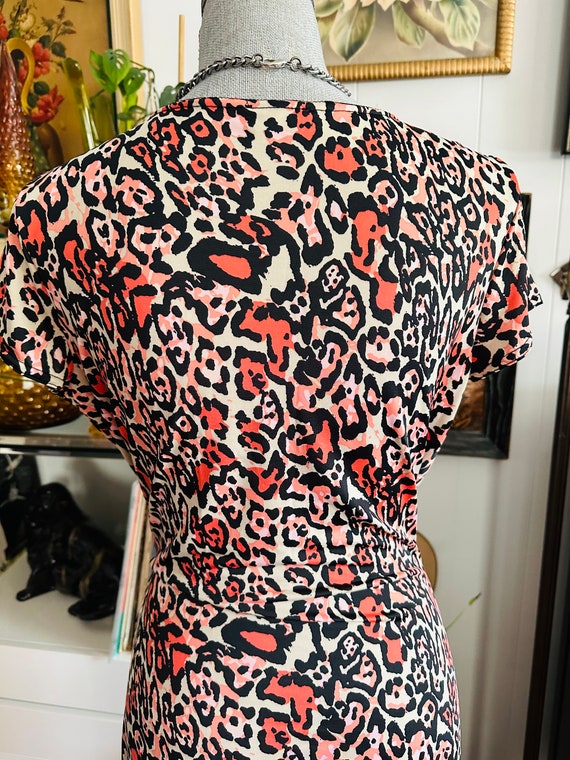 Punky Pink Vintage late 90's Y2K Leopard Dress - Stre… - Gem