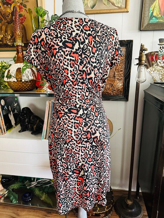 Punky Pink Vintage late 90's Y2K Leopard Dress - Stre… - Gem