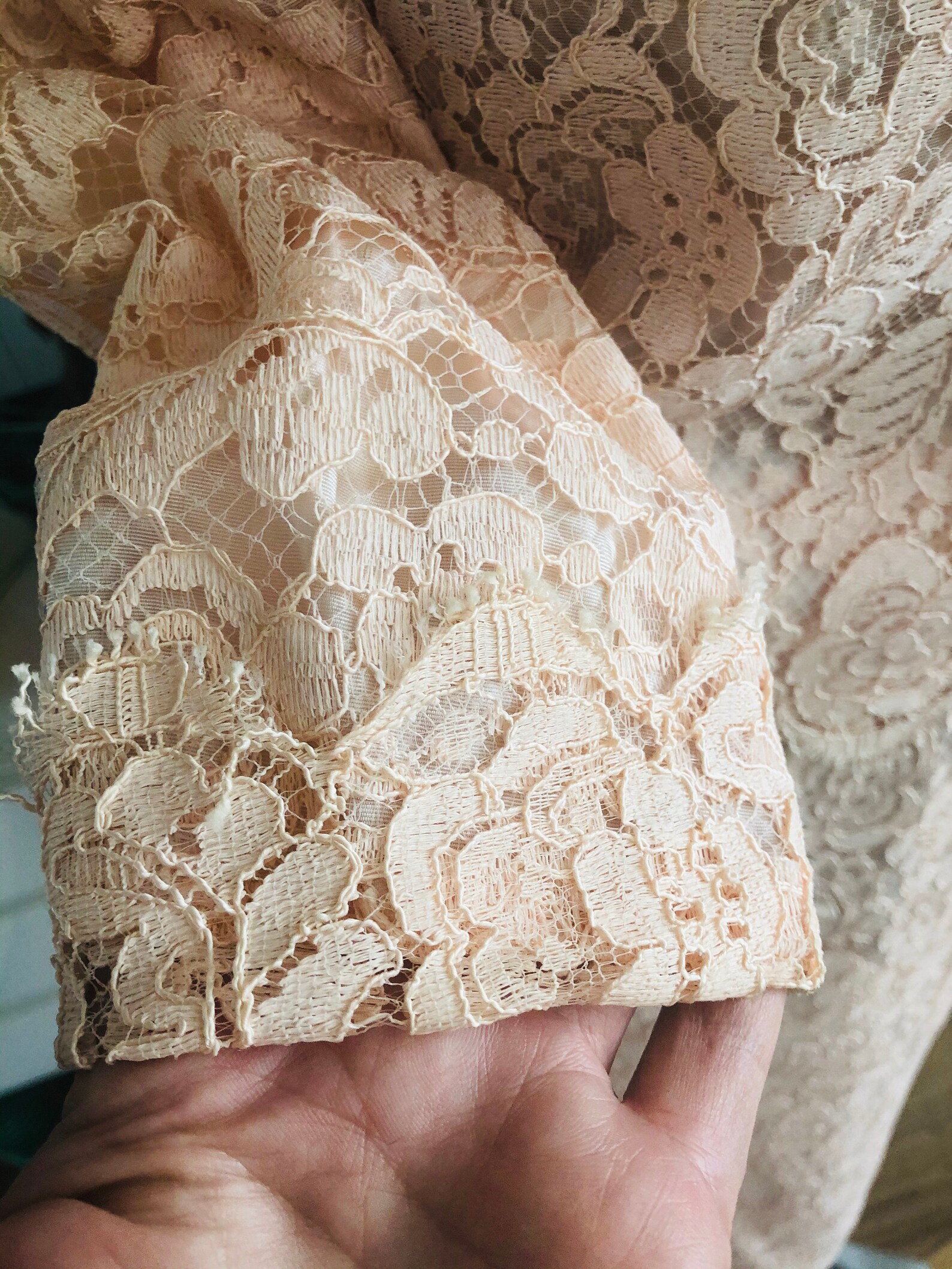 Gorgeous 1960's Pink Netted Lace Two Piece Set Top and - Etsy