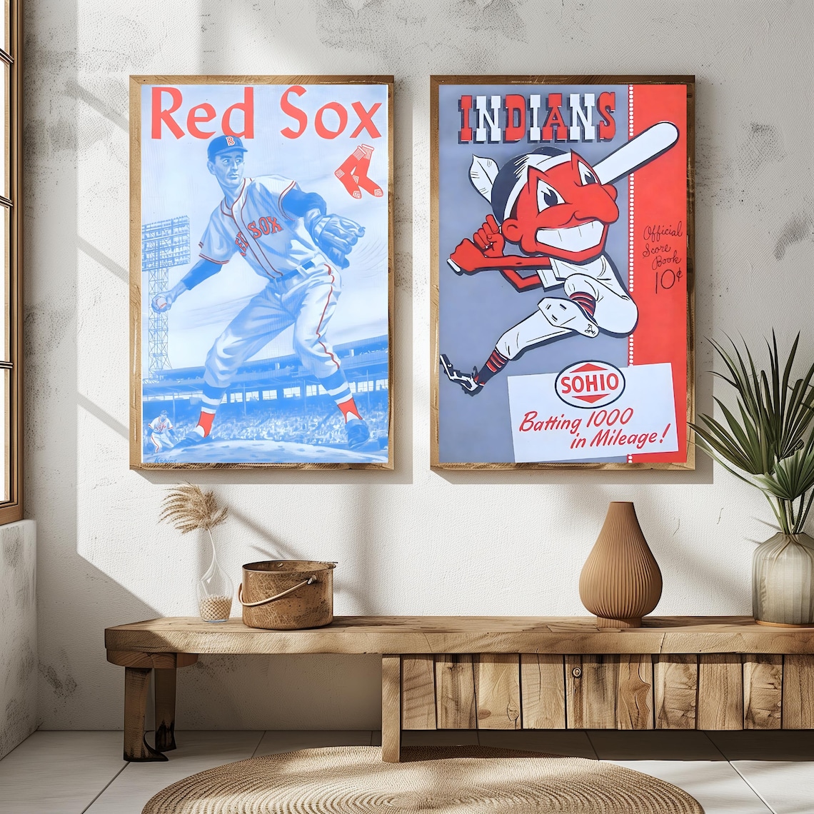 70 Vintage Baseball Posters – Retro Sports Art, Printable Posters - Etsy