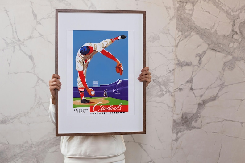 70 Vintage Baseball Posters – Retro Sports Art, Printable Posters - Etsy