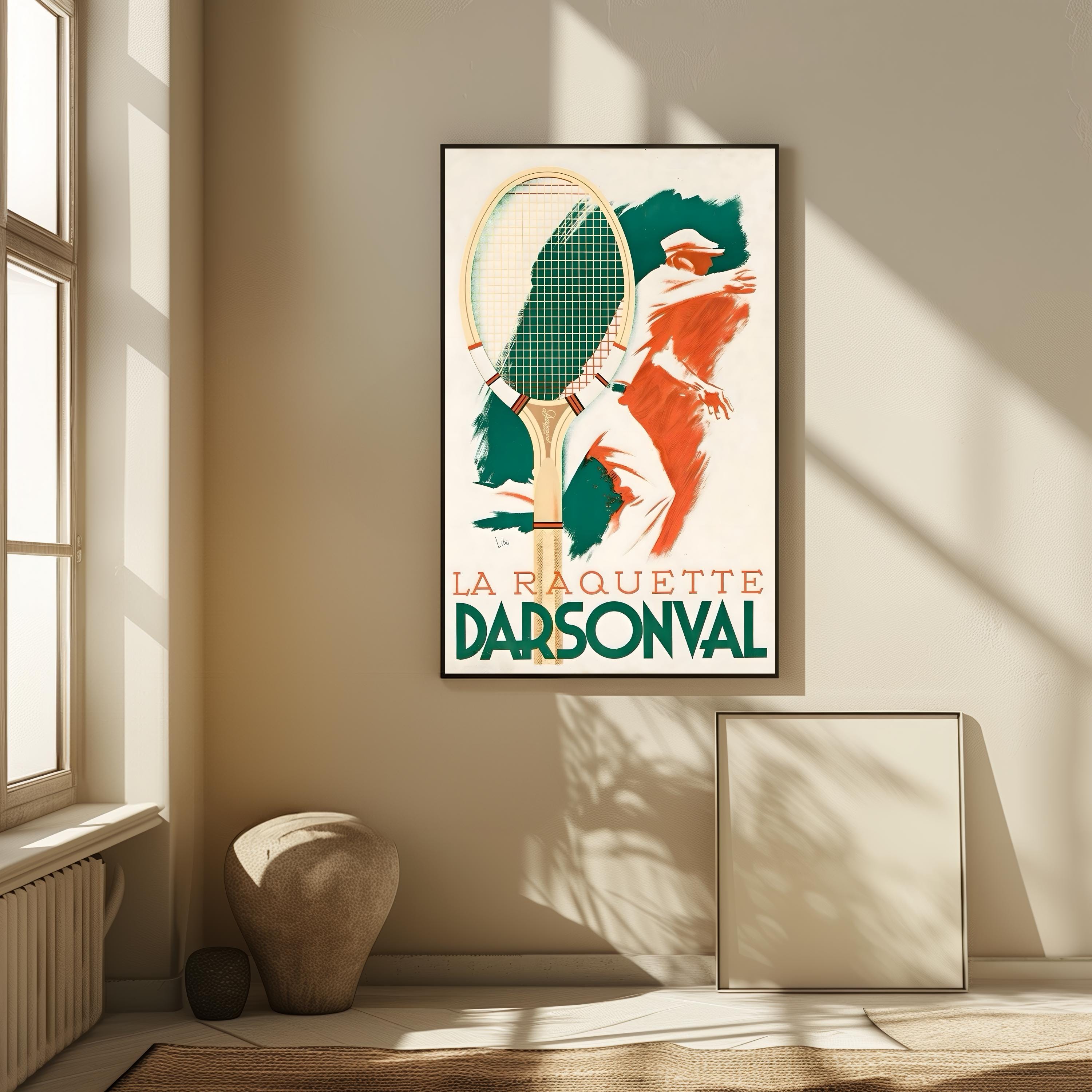 25+ Vintage Tennis Posters Set, High-res Digital Prints | Wall Art ...