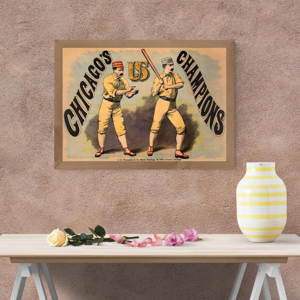 70 Vintage Baseball Posters – Retro Sports Art, Printable Posters - Etsy