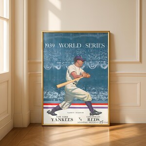 70 Vintage Baseball Posters – Retro Sports Art, Printable Posters - Etsy
