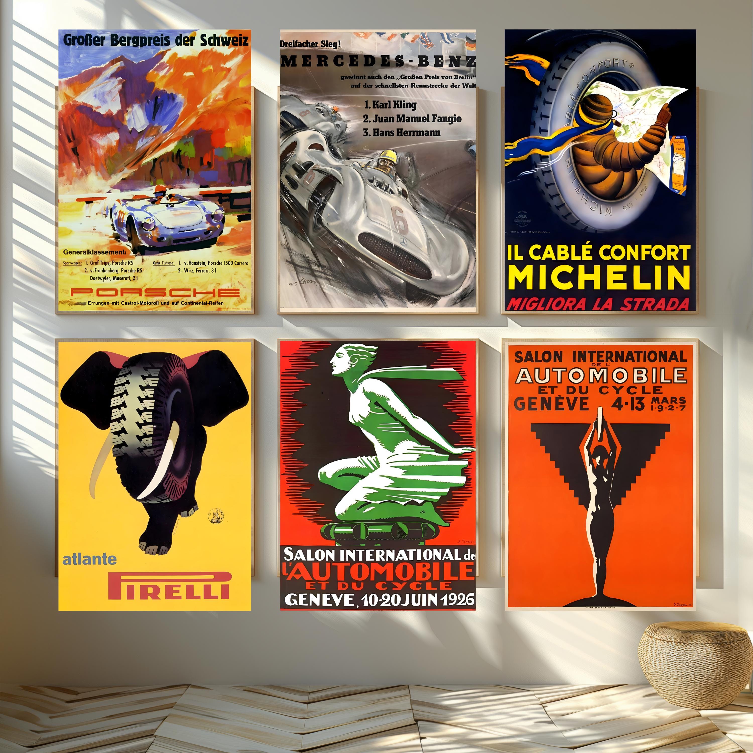 200+ Vintage Car Advertising Posters Bundle | Retro Automotive Ads ...
