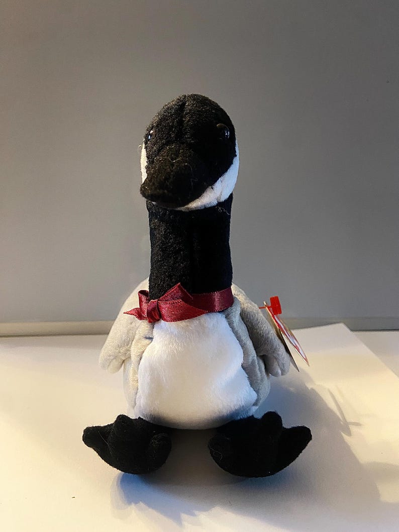 Vintage Limited Edition Rare 1998 Ty Beanie Baby loosy the Goose - Etsy