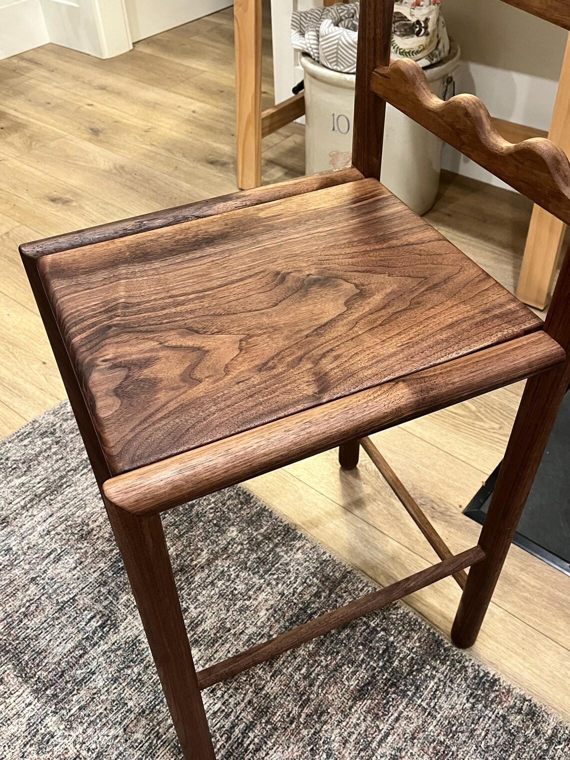 Handmade Walnut Stool - Etsy