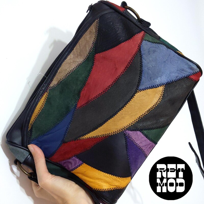 Patchwork Handbag - Etsy