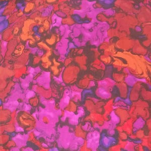Avant Garde Vintage 90s Red, Purple, Orange & Pink Paint Splatter ...