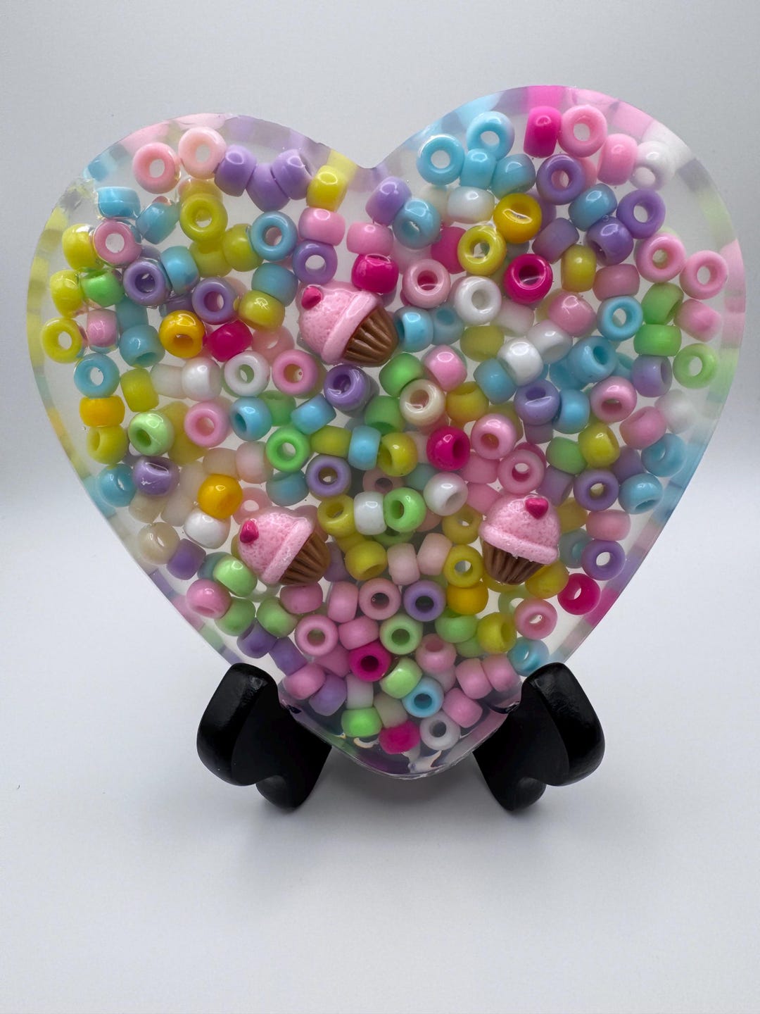 Cupcake Picky Pad With Light Colored Beads - Etsy