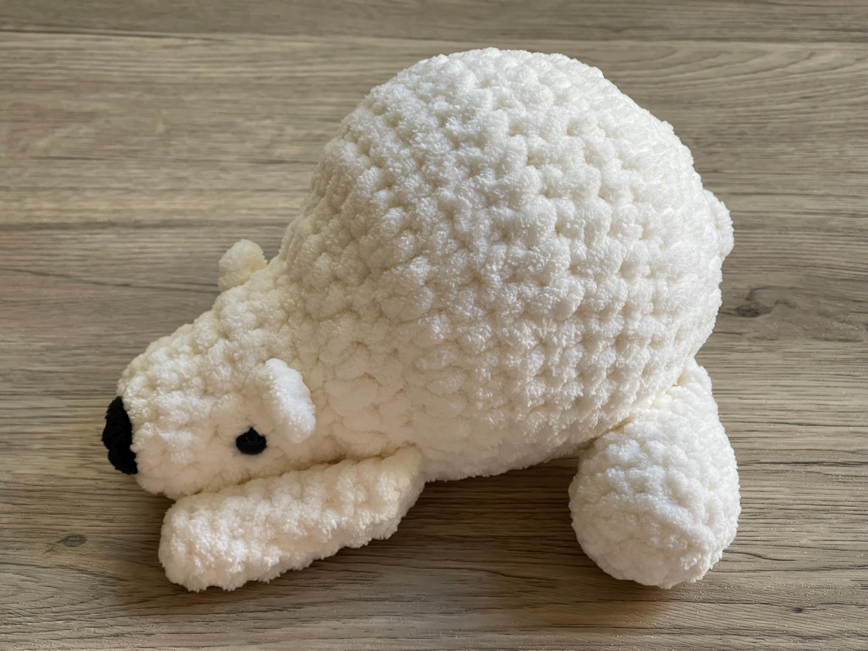 Parker the Polar Bear Crochet Pattern - Etsy