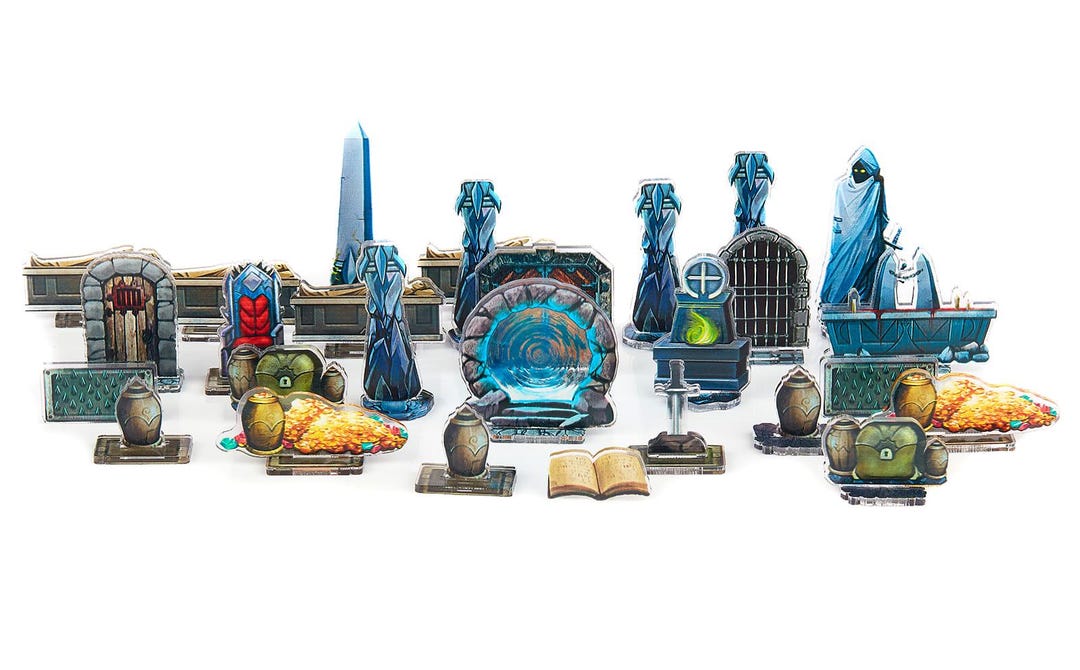 Set of Acrylic Miniature Standees DUNGEON for RPG and Wargaming - Etsy