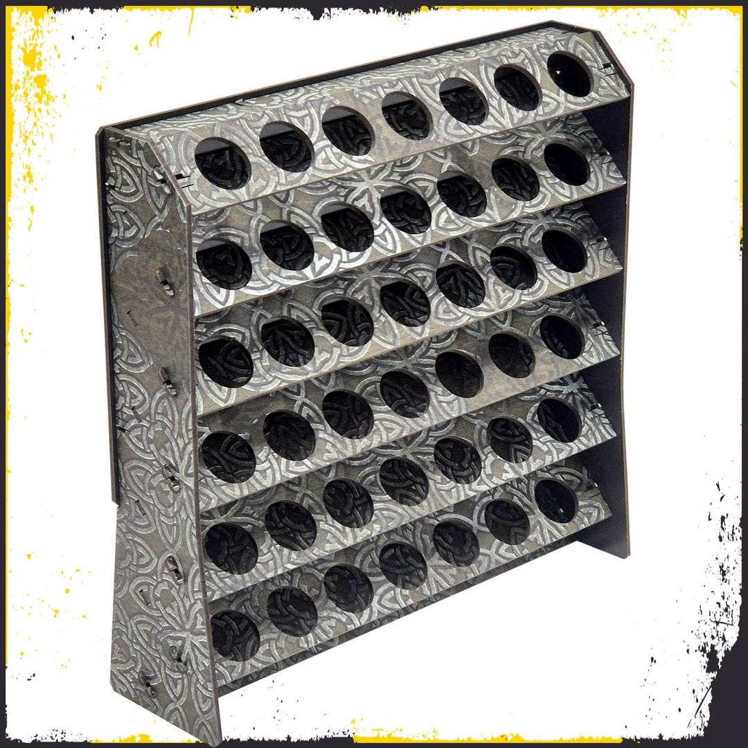 Paint Storage Rack, Citadel Paint Holder, Wood Paint Organizer, Paint ...