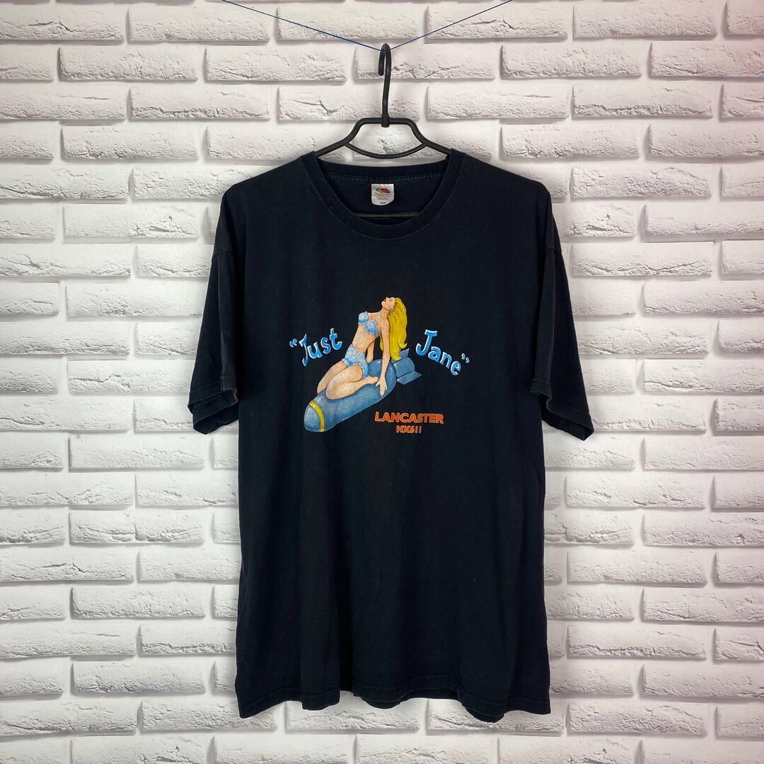 Just Jane Lancaster Big Logo Tee - Etsy