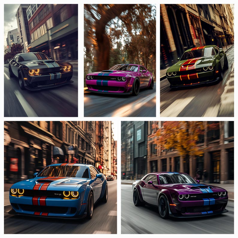 Dodge Challenger Hellcat Wallpaper Pack | Muscle Car Phone Backgrounds ...