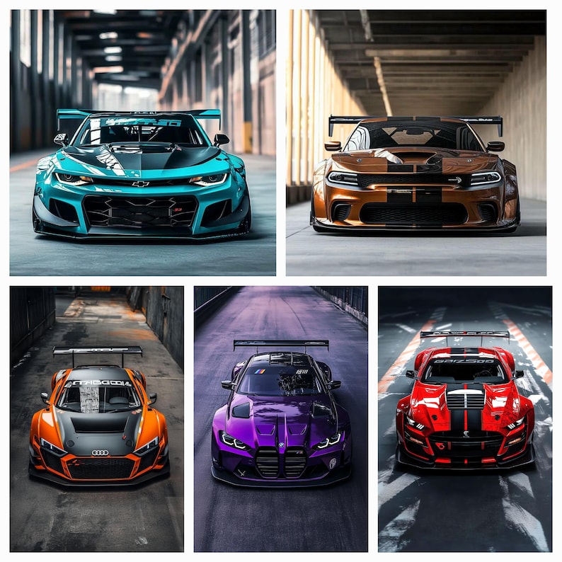 Colorful Race Style Design by Aistream - Etsy