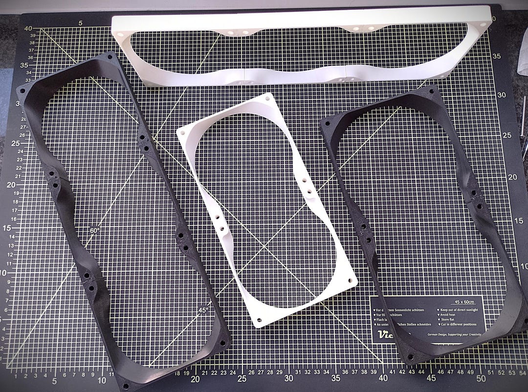 120-480 Mm*5-**mm PC Fan Shroud, Fan Spacer/standoff Radiator/case ...