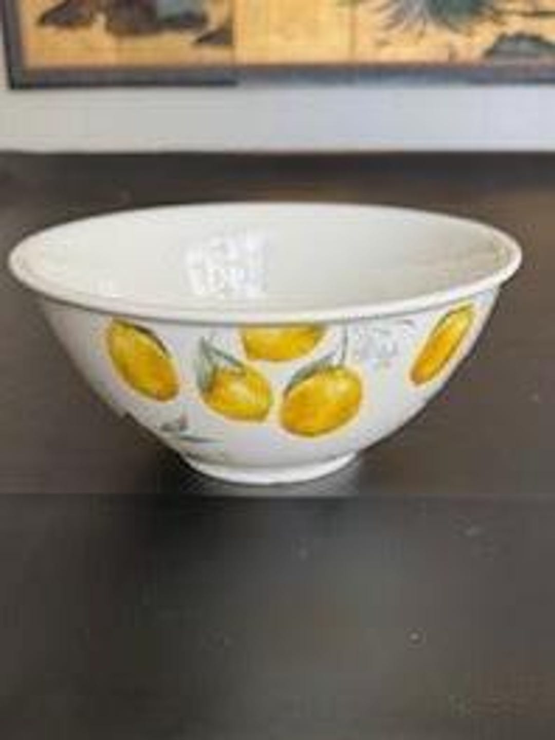 GRACE Lemon Collection Bowl - Etsy