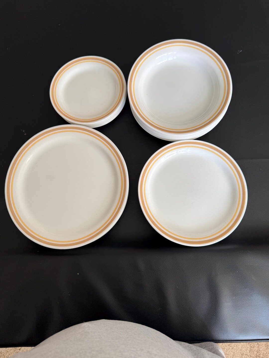 32 Pieces Vintage CORELLE Lemon Almond Dishes - Etsy