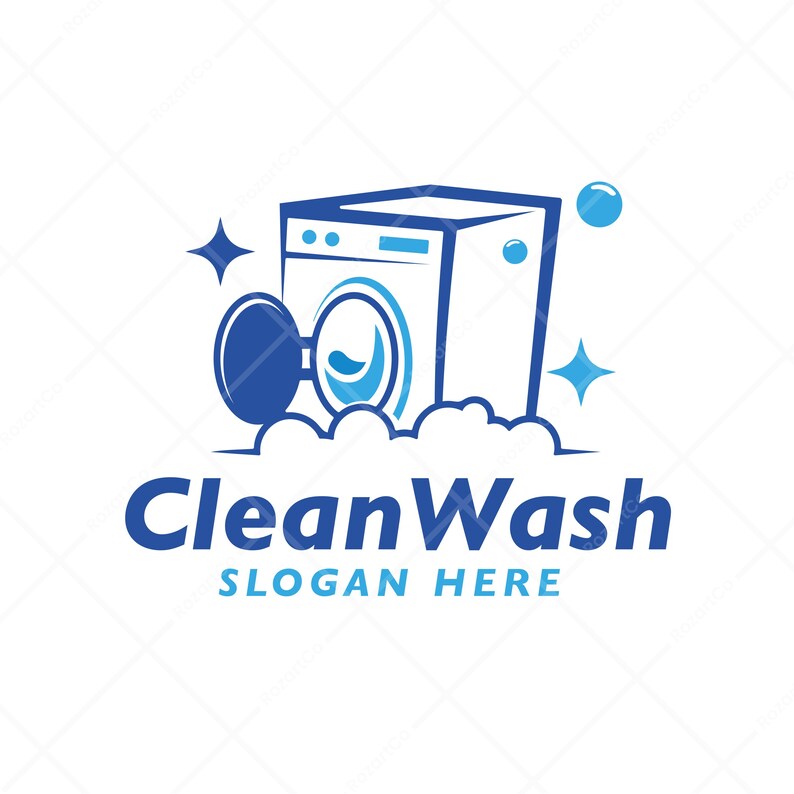 Laundry Machine SVG Bundle: Washing Machine Clipart, Dry Cleaning ...