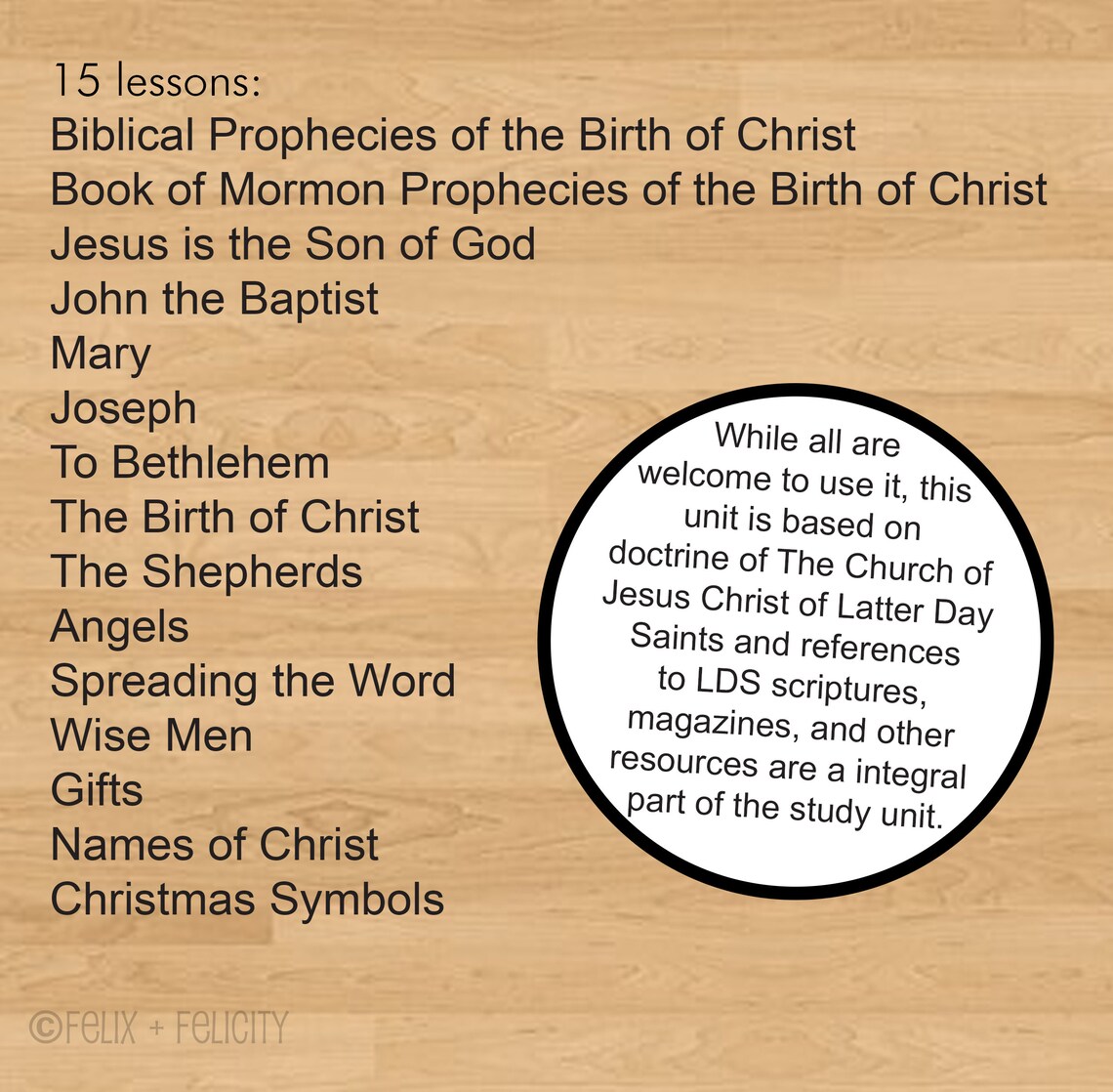 Printable Homeschool Study Unit a Christ Centered | Etsy