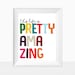 Printable This Life is Pretty Amazing Quote Home Decor Wall - Etsy