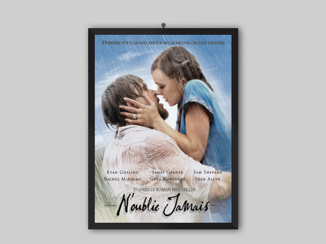The Notebook 2004 Movie Poster. Nick Cassavetes Movie. James Garner ...