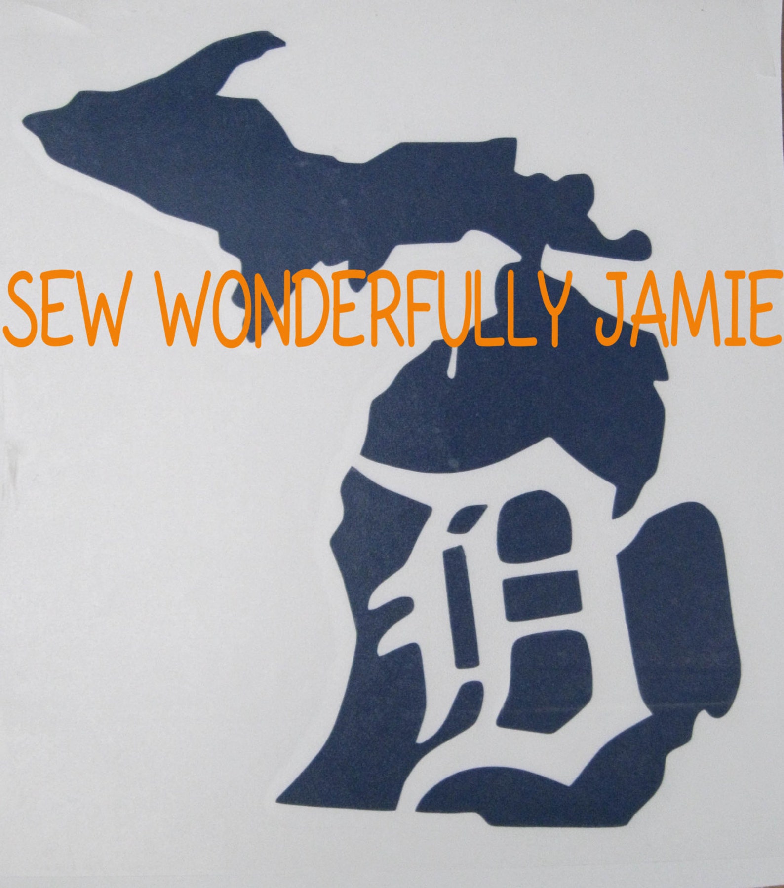 4" Detroit Michigan Decal - Etsy