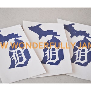 Detroit Michigan Decal - Etsy