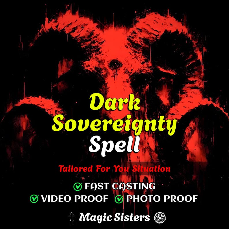 Dark Sovereignty Spell | Work With the Satanic Archetype of Power ...