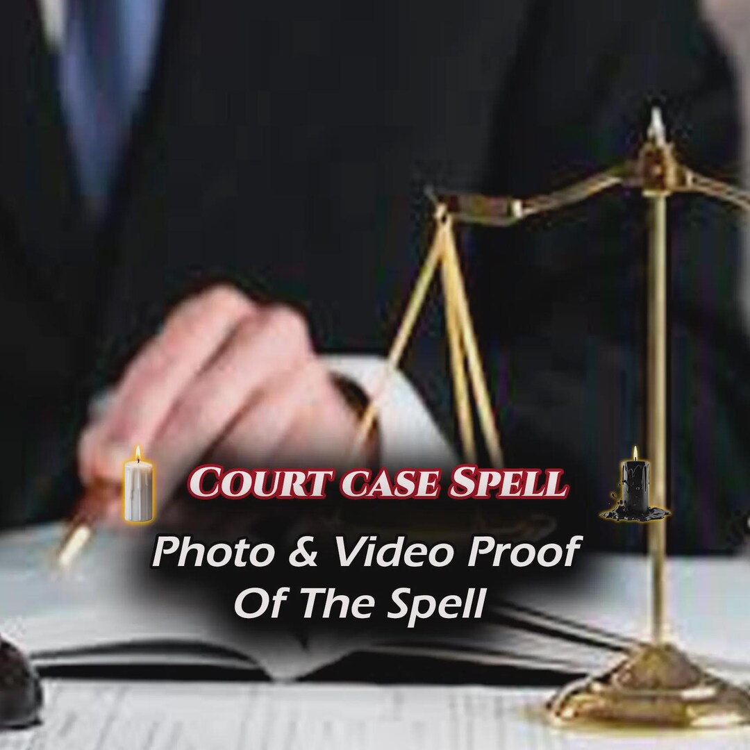 Win Court Case Spell | Justice Ritual to Favor the Judge | Legal ...