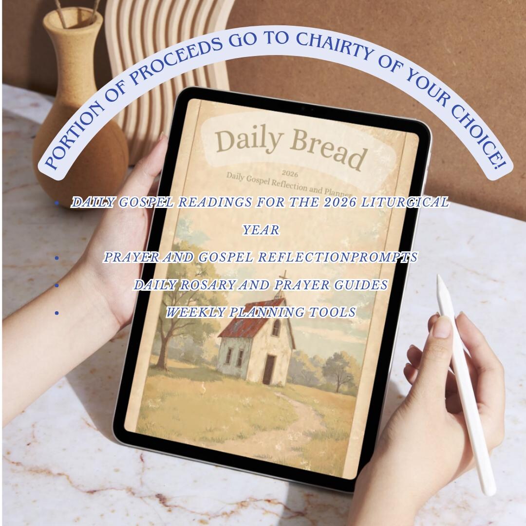 Catholic Planner 2026 | Liturgical Gospel Reflection Journal | Weekly ...