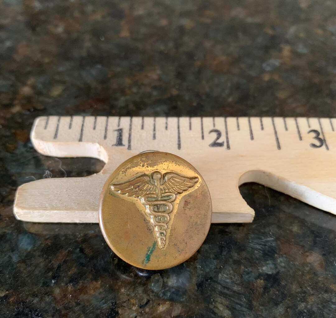 WW2 US Army Medical Corps Collar Insignia Pin - Etsy