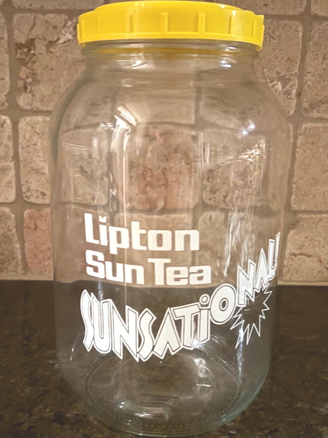 Vintage Lipton Sun Tea ‘sunsational’ Pitcher/jar - Etsy