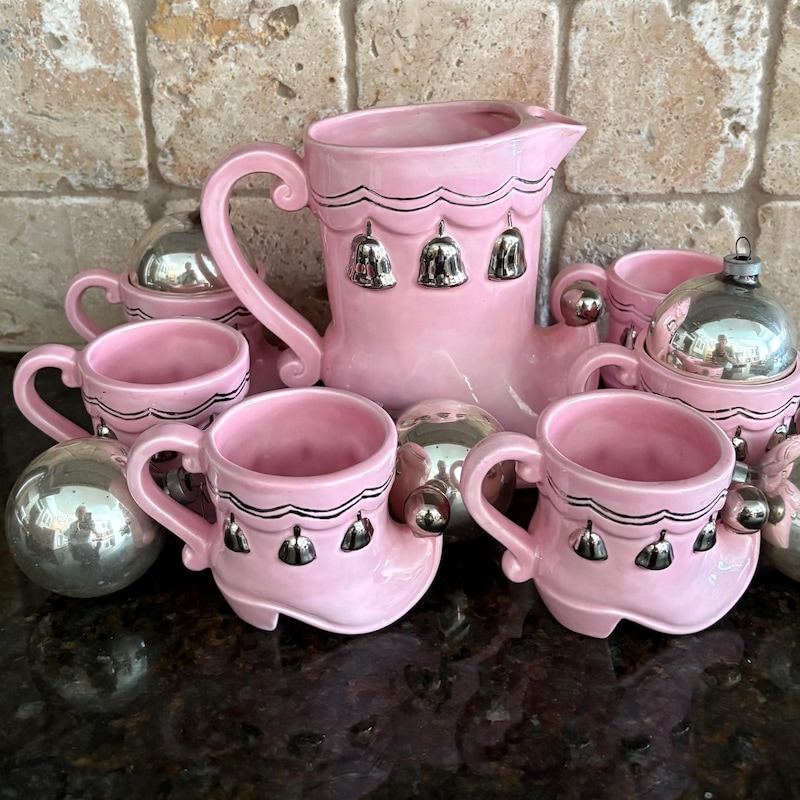 Vintage Ceramic Elf Boot - Etsy