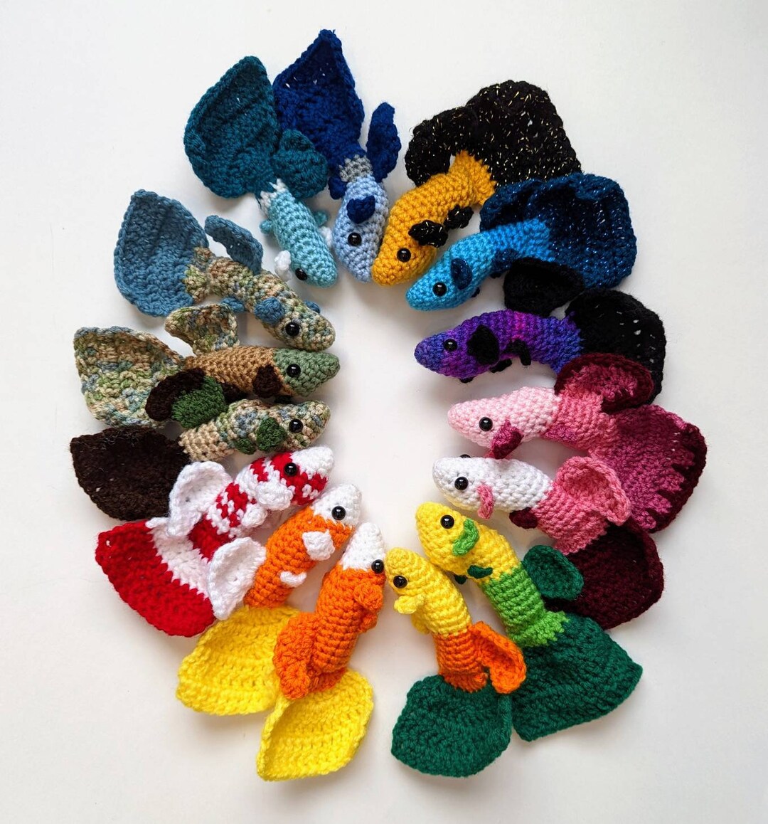 Crochet Amigurumi Animal : Guppy Amigurumi - Etsy