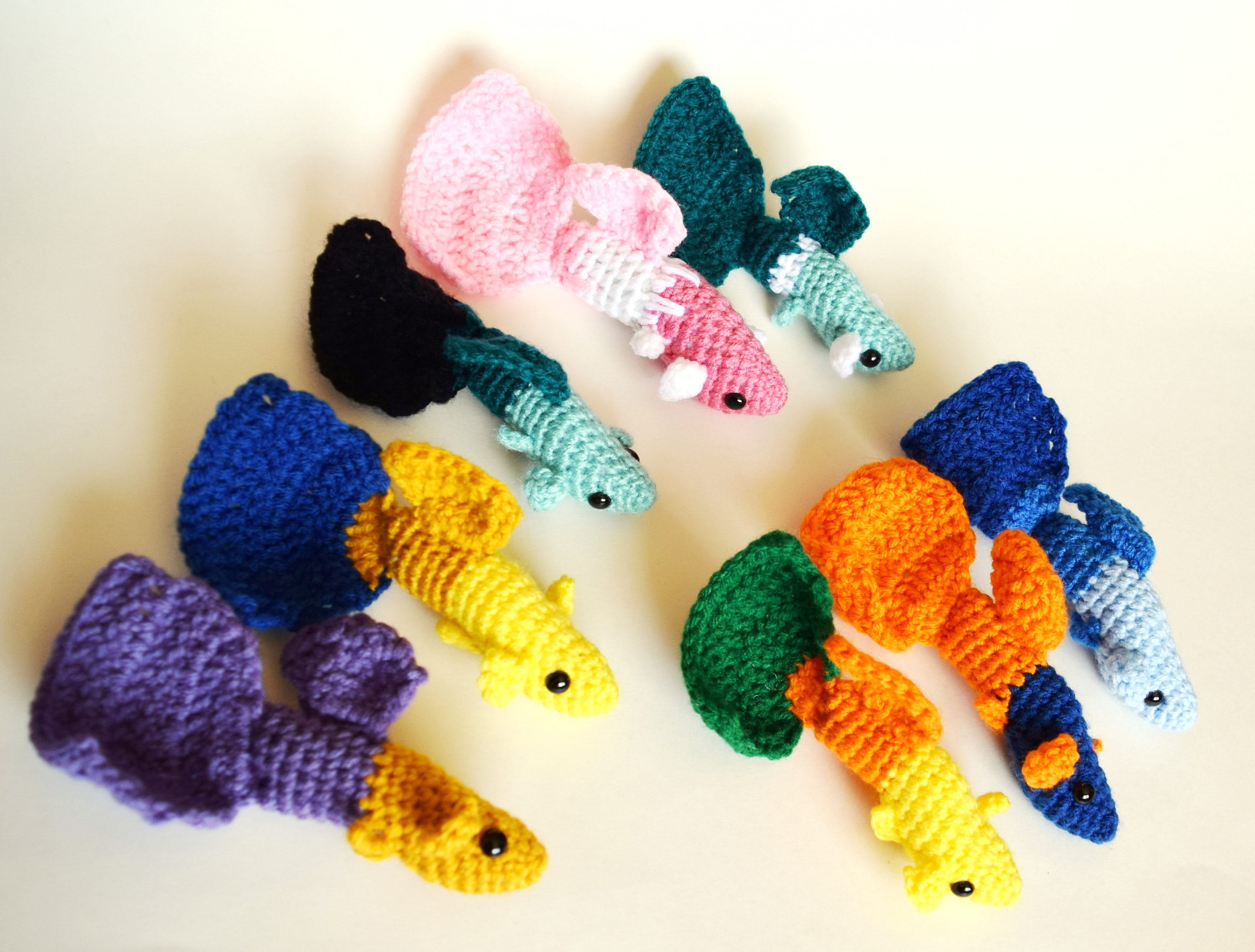 PDF Crochet Amigurumi Animal Patterns: Guppy Amigurumi PATTERN - Etsy