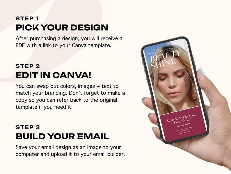 Canva Email Marketing Template Bundle, Boutique Email Design, E ...