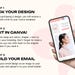 Minimalist Blush Email Template for Canva | Fully Customizable | Email ...
