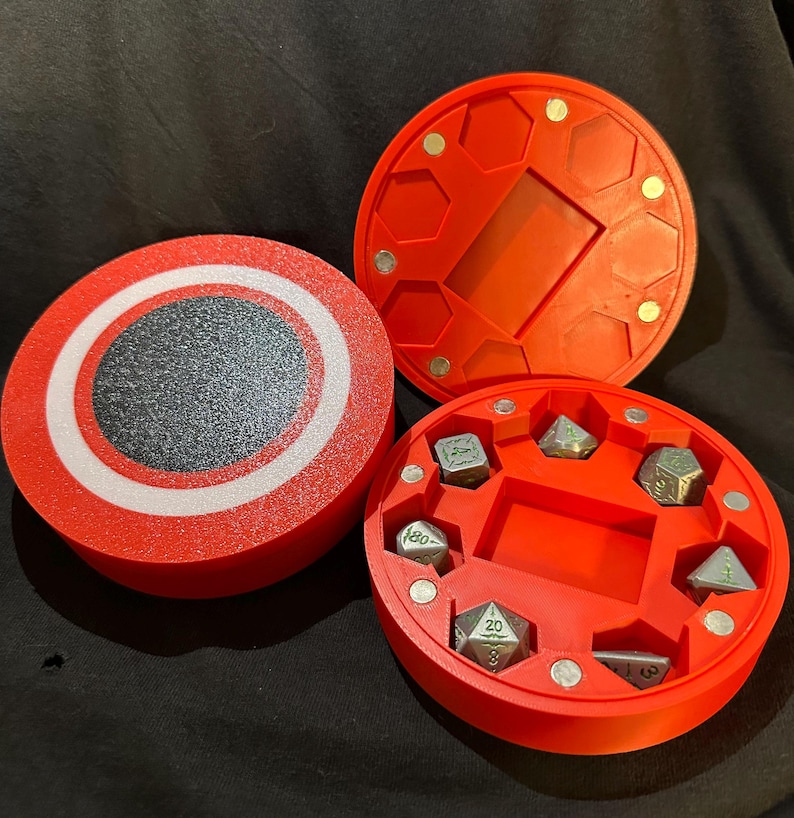 Captain Shield Dice Box - Etsy