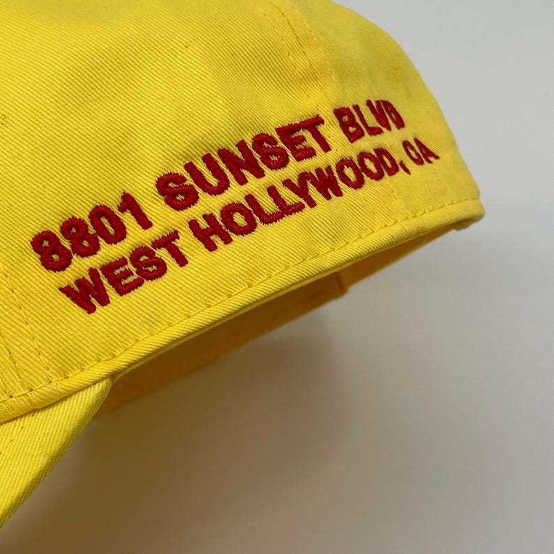 Vintage-inspired Tower Records Hat – West Hollywood Edition - Etsy