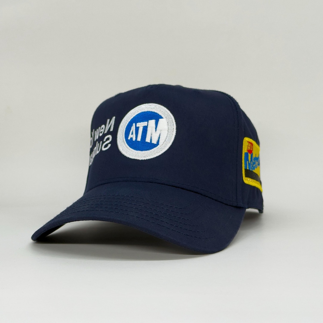 NYC Subway ATM Logo Snapback Hat – Retired Metrocard Patch - Etsy