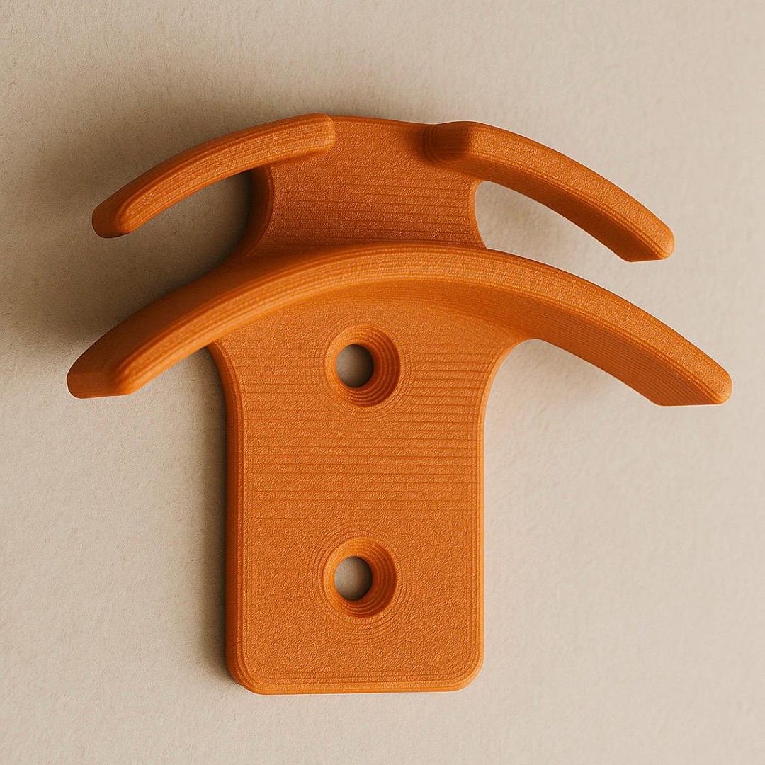 Display With Style — Modern 3d-printed Hat Clips for Wall Mounting (4 ...
