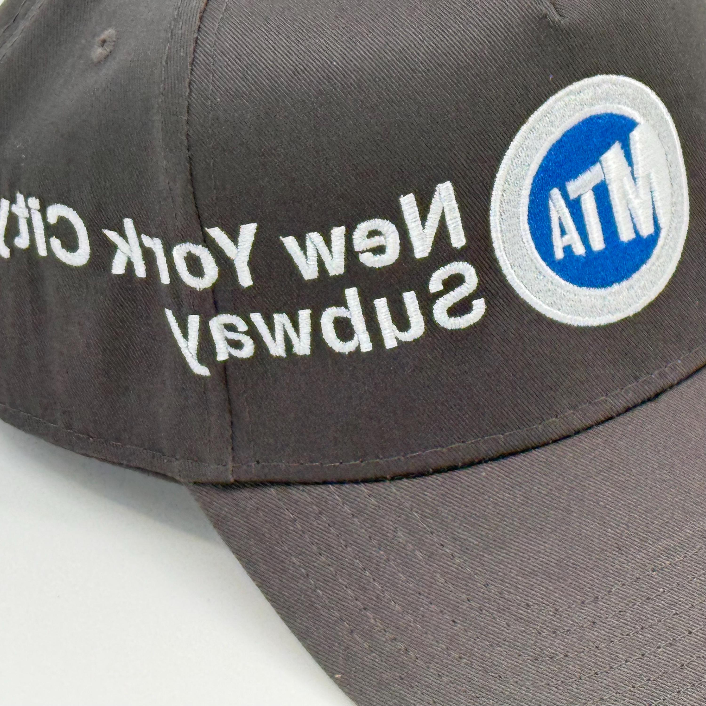 New York City Subway MTA Reverse Logo Hat – Dark Grey Snapback Cap - Etsy