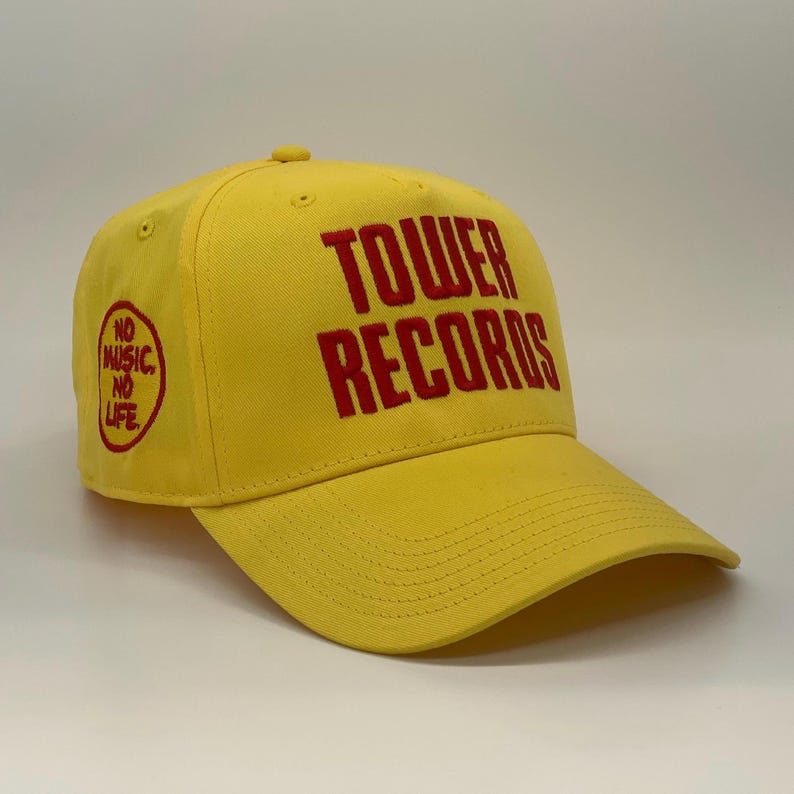 Vintage-inspired Tower Records Hat – West Hollywood Edition - Etsy
