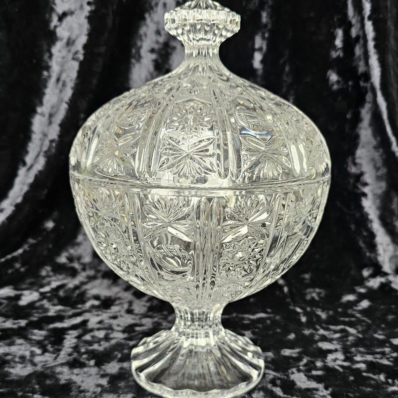 Crystal Candy Dish - Etsy
