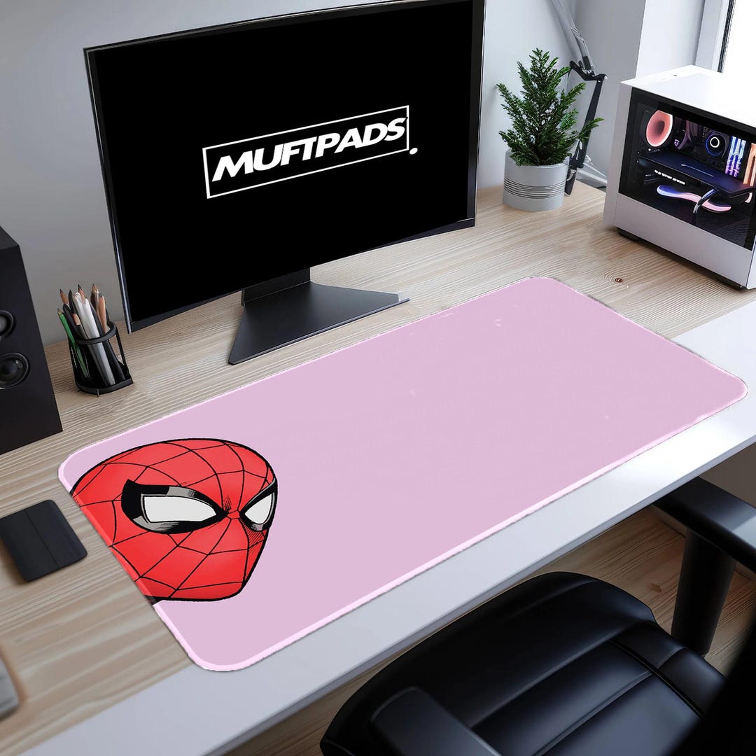 Spiderman Anime Desk Mat: Large Gamer Mouse Pad - Etsy
