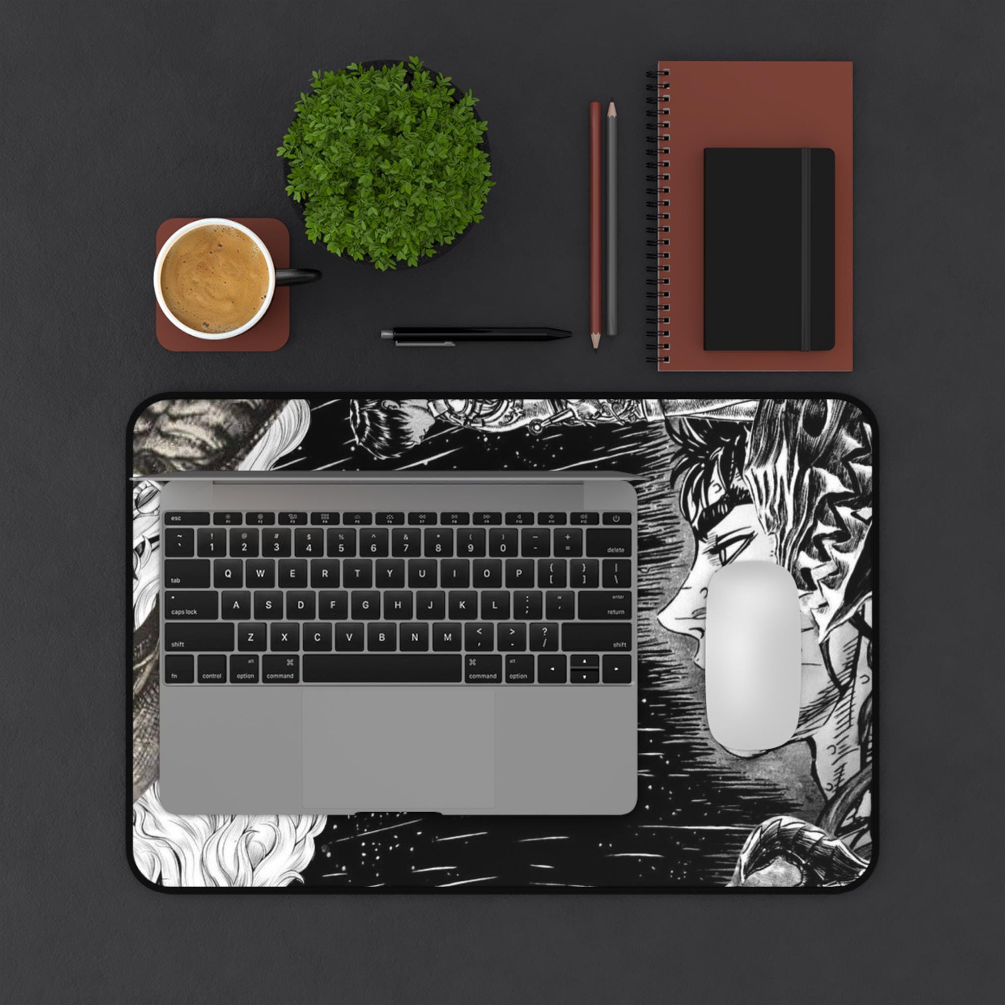 Berserk Guts and Griffith Desk Mat Epic Manga Scene Mouse Pad, Ideal ...