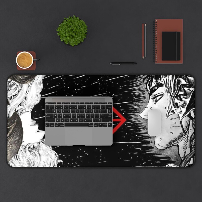 Berserk Guts and Griffith Desk Mat Epic Manga Scene Mouse Pad, Ideal ...