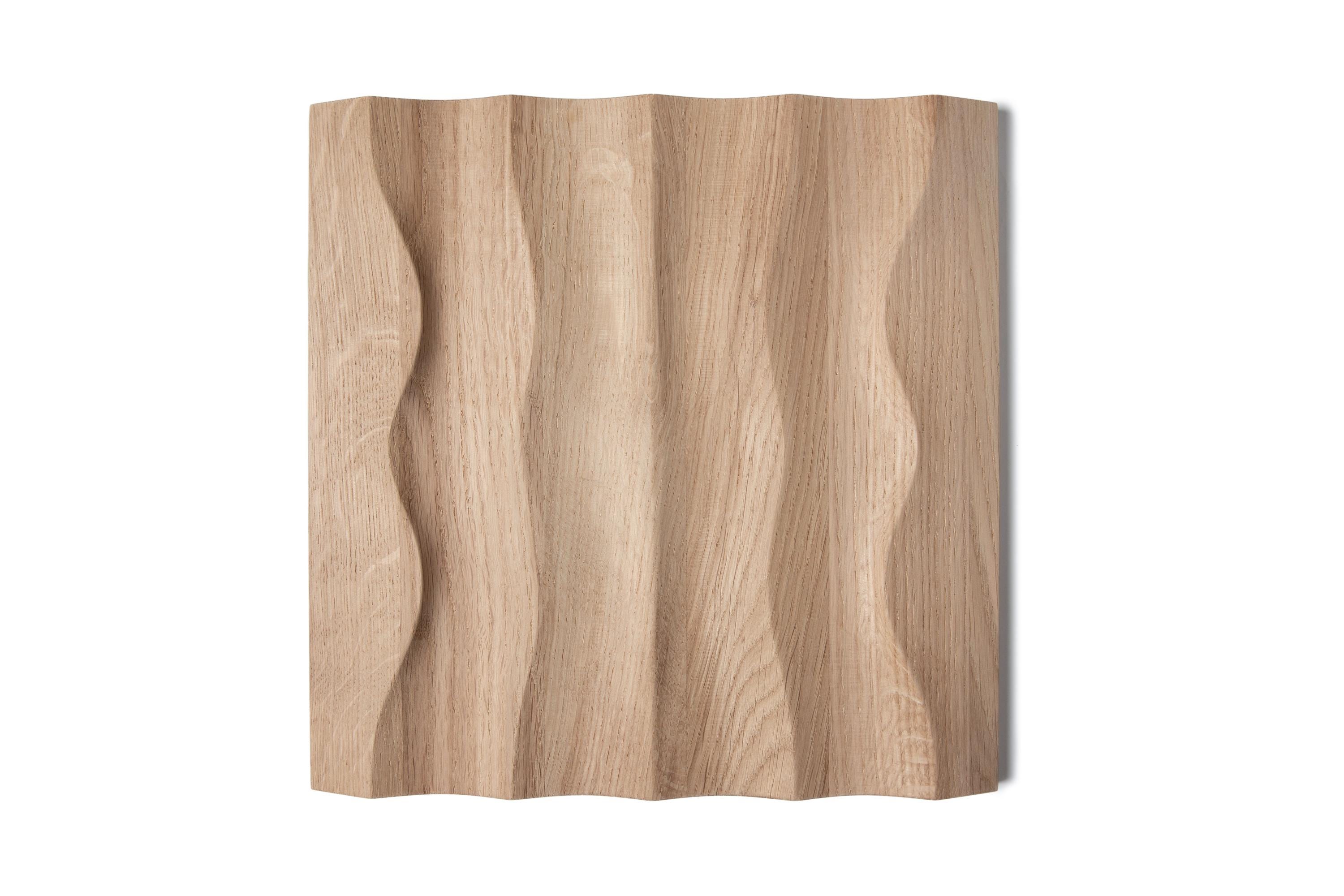Oak Wave Wall Panels, Modern 3D Wall Art, Home Accent - Etsy